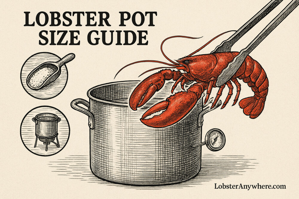 What Size Pot for Lobster? Boil vs Steam, Salt & Times